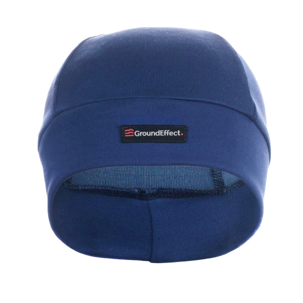 Ground Effect Top Knot - winter helmet compatible hat